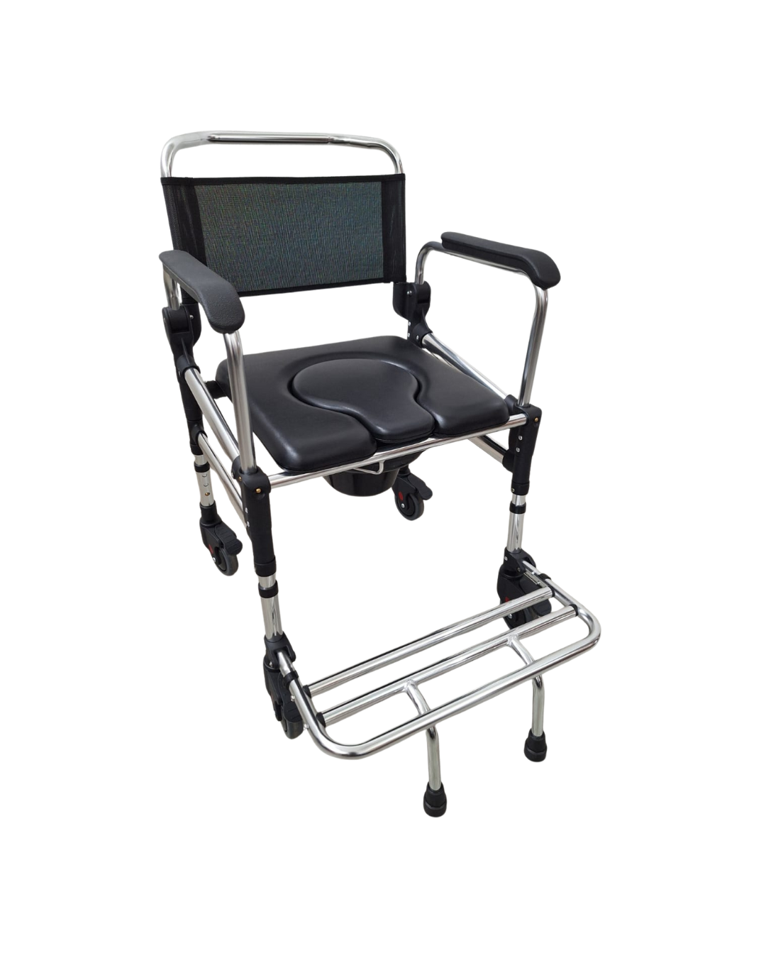 Foldable Mobile Commode