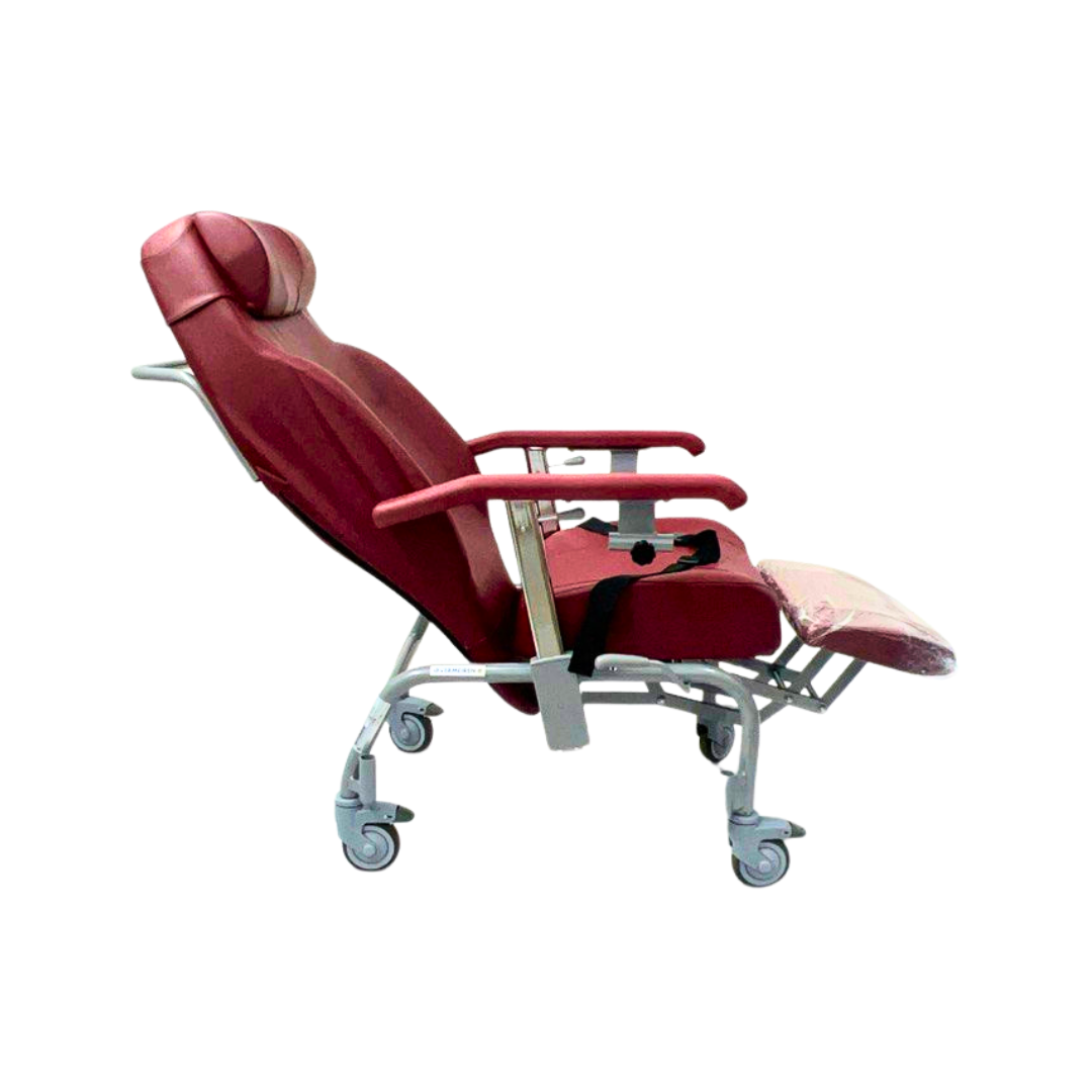 Vermeiren Normandie Relax Geriatric Chair with Wheels - DNR Wheels