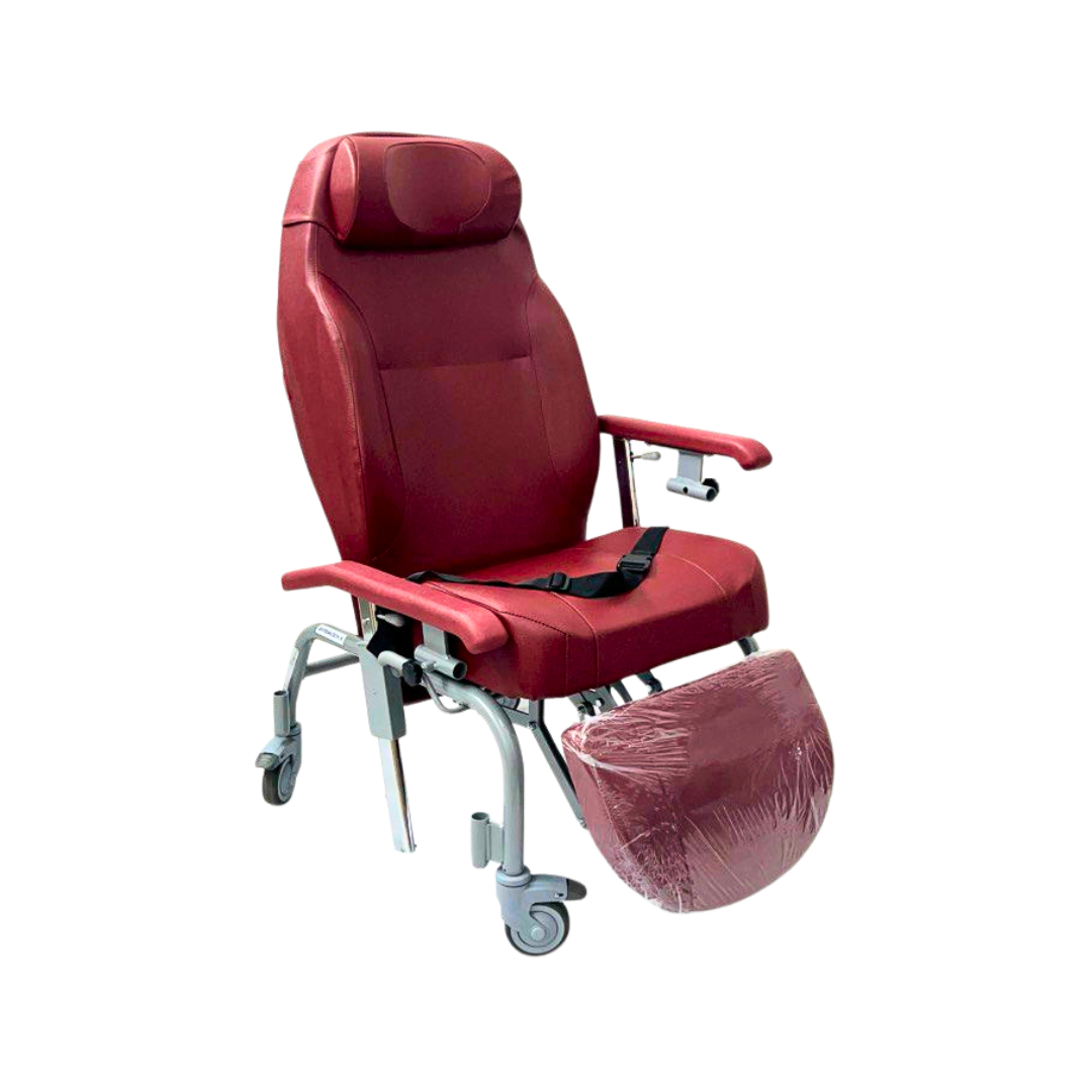 Vermeiren Normandie Relax Geriatric Chair with Wheels - DNR Wheels