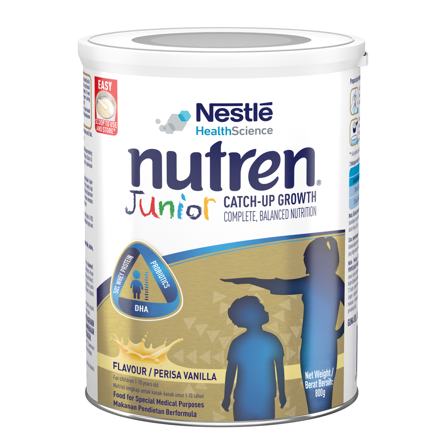 Nestlé Nutren Junior Powder 850g (Vanilla) - Dnr Wheels
