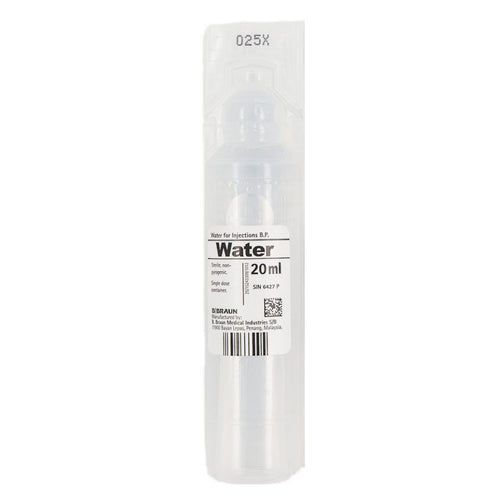 B. Braun Water for Injection B.P. - Dnr Wheels