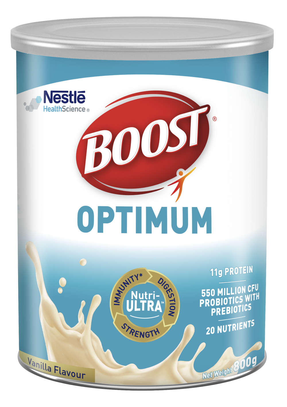 Boost Optimum 800g by Nestlé | Adult Nutritional Supplement