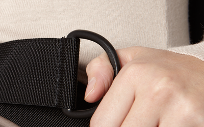 Bodypoint Four Point Padded Hip Belt with Push Button - Dnr Wheels