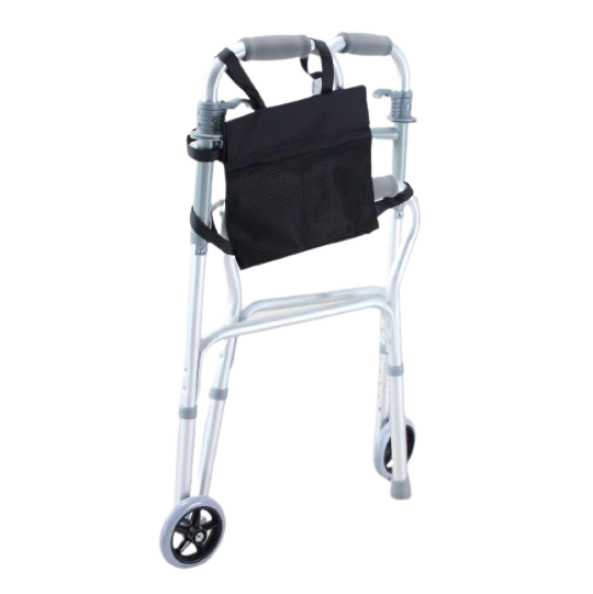 Foldable Rising Walking Frame With Seat - Dnr Wheels