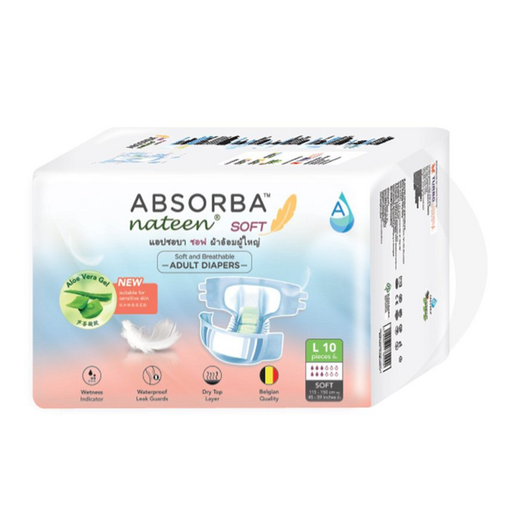 Absorba Nateen Soft Adult Diapers
