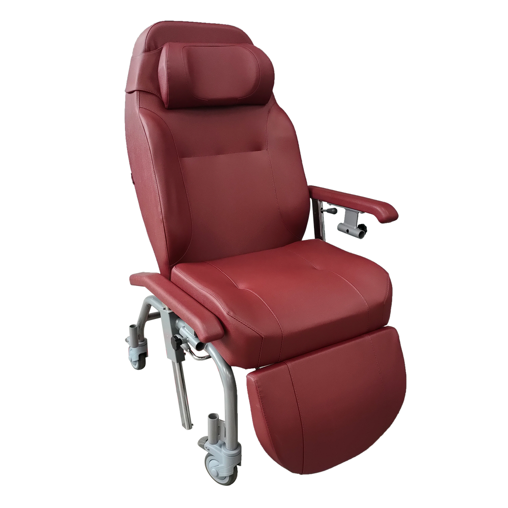 Vermeiren Normandie Relax Geriatric Chair with Wheels - DNR Wheels