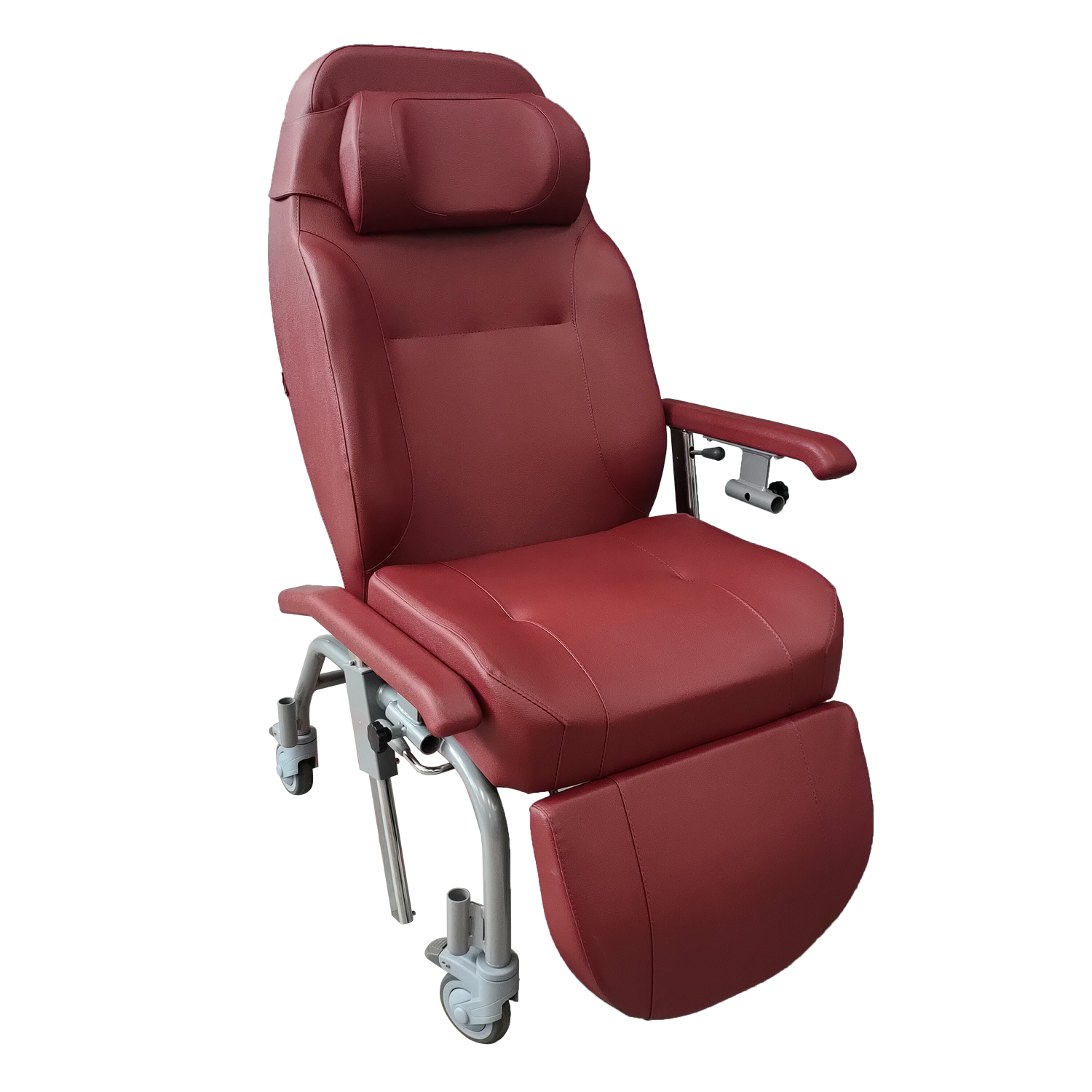 Vermeiren Normandie Relax Geriatric Chair with Wheels - DNR Wheels