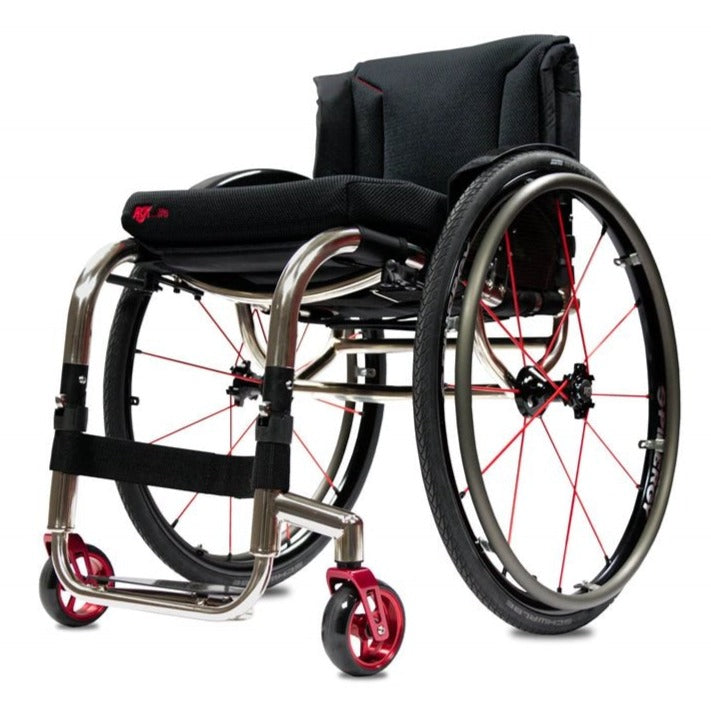 Rgk Octane FX Titanium Folding Active Wheelchair - Dnr Wheels