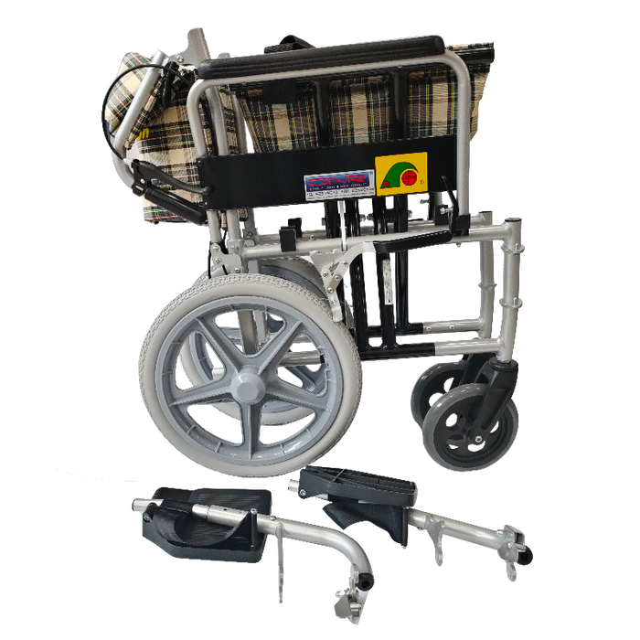 Sanction Lightweight Pushchair With Assisted Brakes - Dnr Wheels