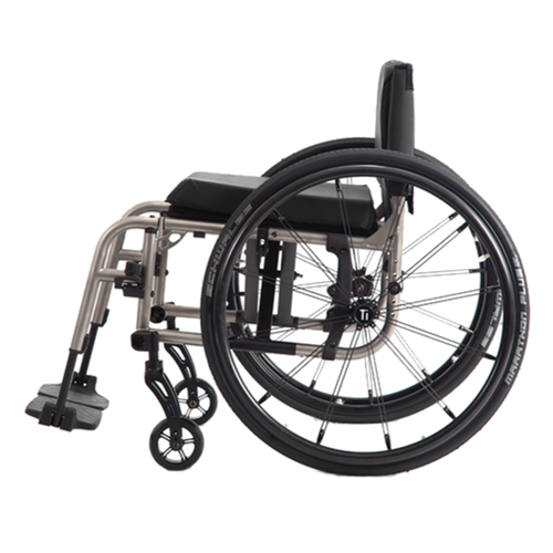 Tilite 2GX Lightweight Titanium Folding Wheelchair - Dnr Wheels