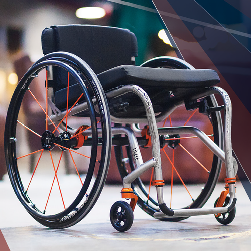 Tilite TR Lightweight Titanium Dual-Tube Rigid Wheelchair - Dnr Wheels
