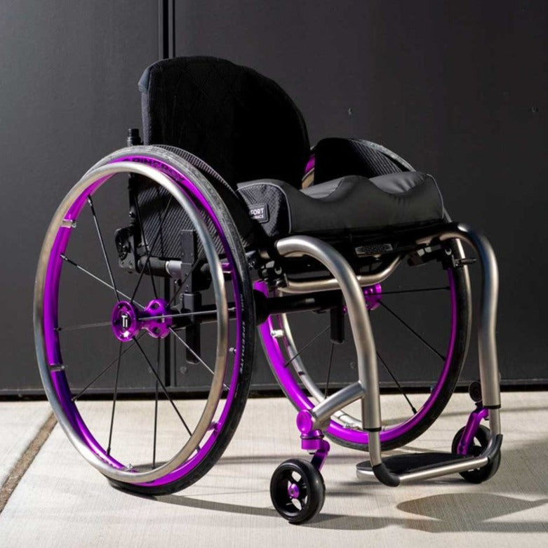 Tilite ZRA Titanium Mono-Tube Rigid Wheelchair - Dnr Wheels