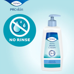 TENA ProSkin 3 in 1 Skincare Wash Cream - Dnr Wheels