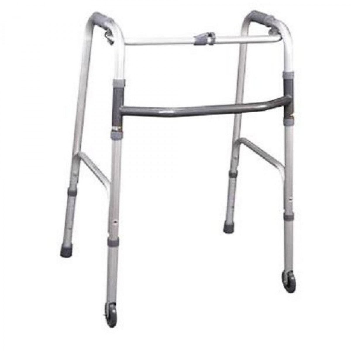 Foldable Walking Frame with 3" Front Castors - Dnr Wheels